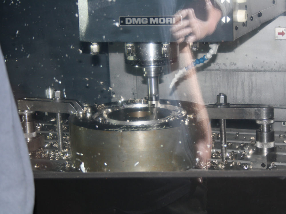 FRAISAGE A COMMANDE NUMÉRIQUE, FRAISAGE CN, CENTRE 5 AXES